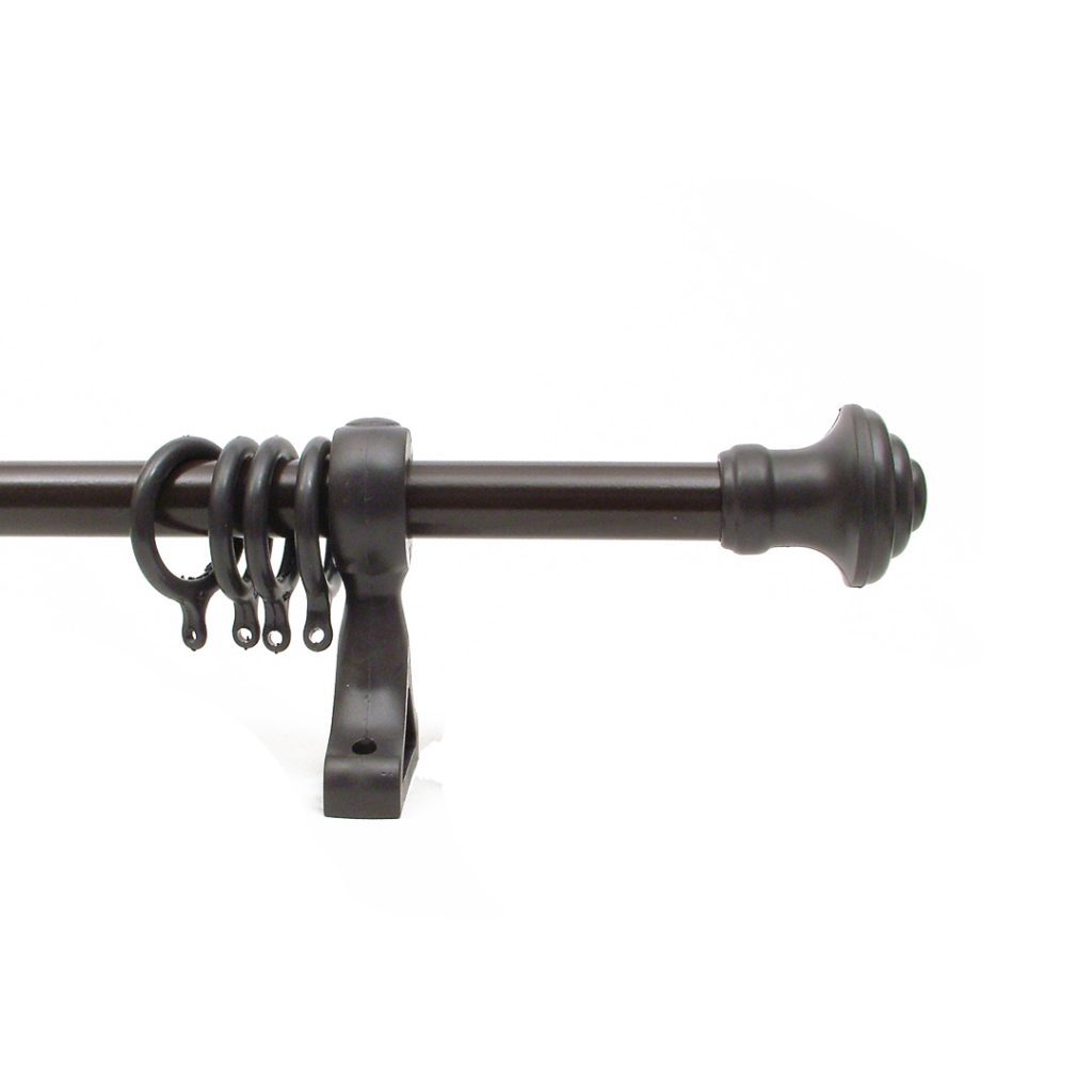 Taiyo Curtain Rod Normal - Rosewood - Felton