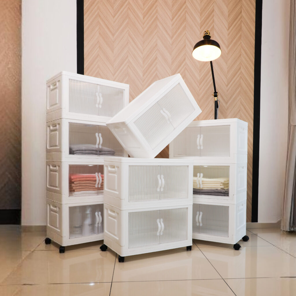 Collapsible Storage Cabinet Series - Felton
