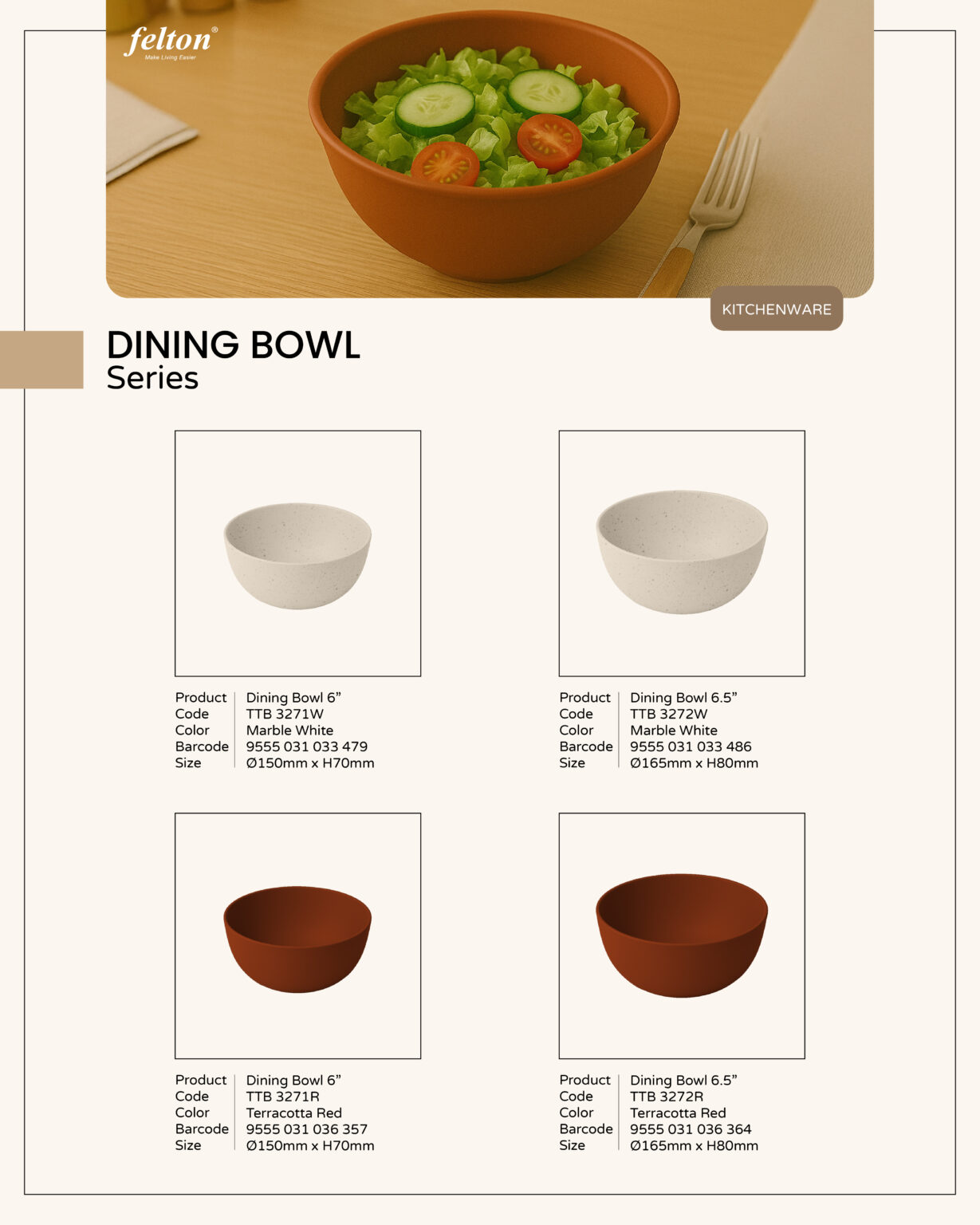 Dining Bowl - Felton